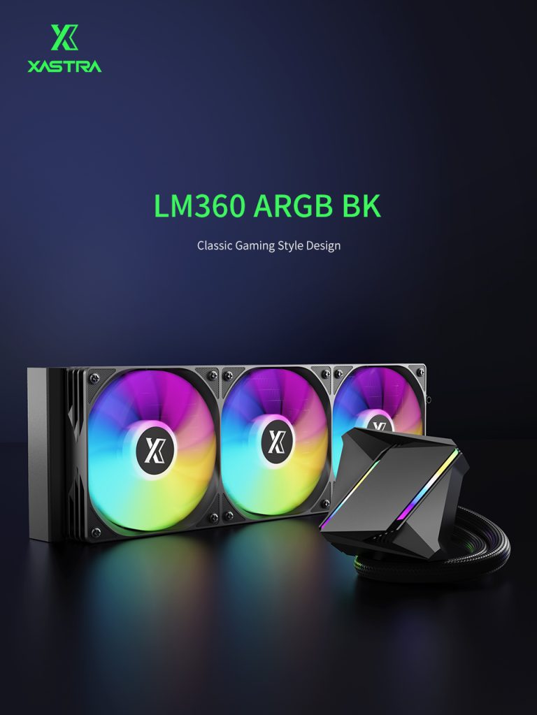 LM360 ARGB BK – Xastra